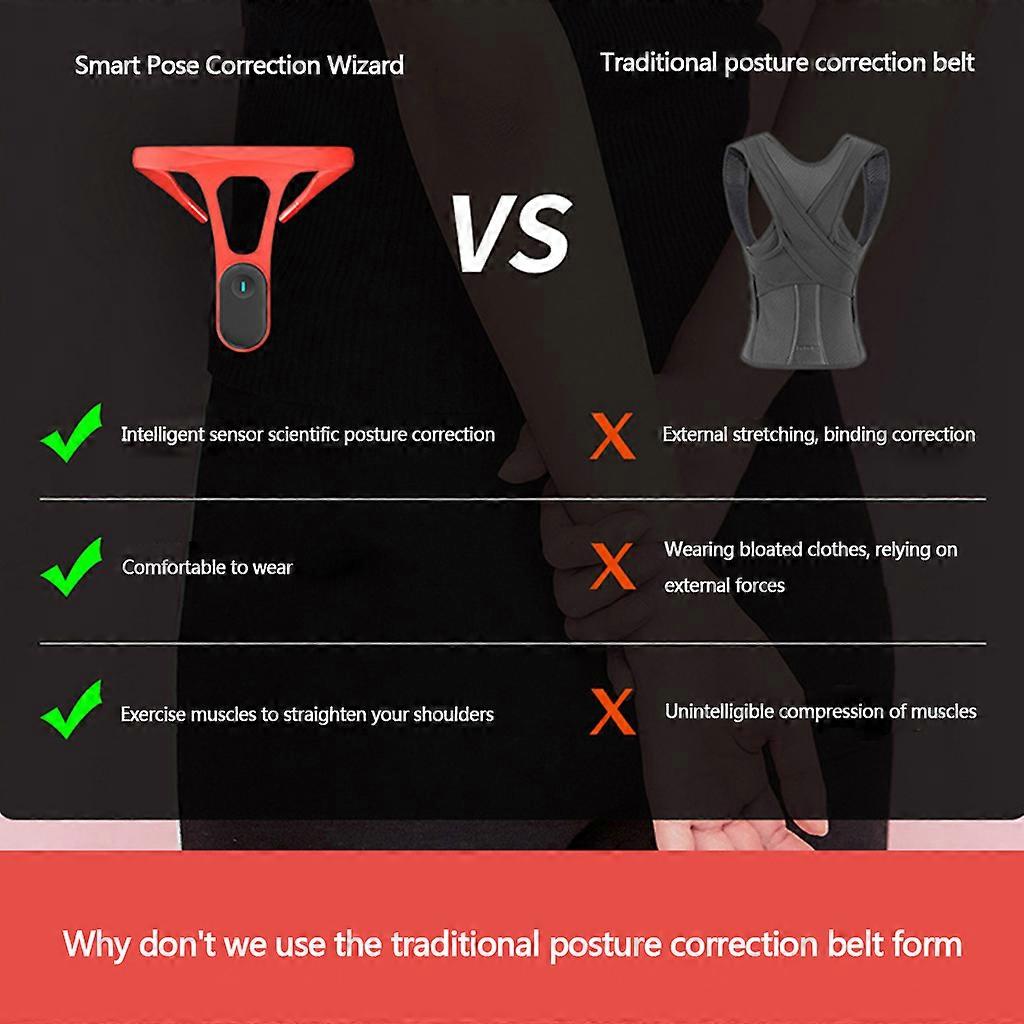 for Smart Sitting Posture Correction Induction Kyphosis Correct Back ...