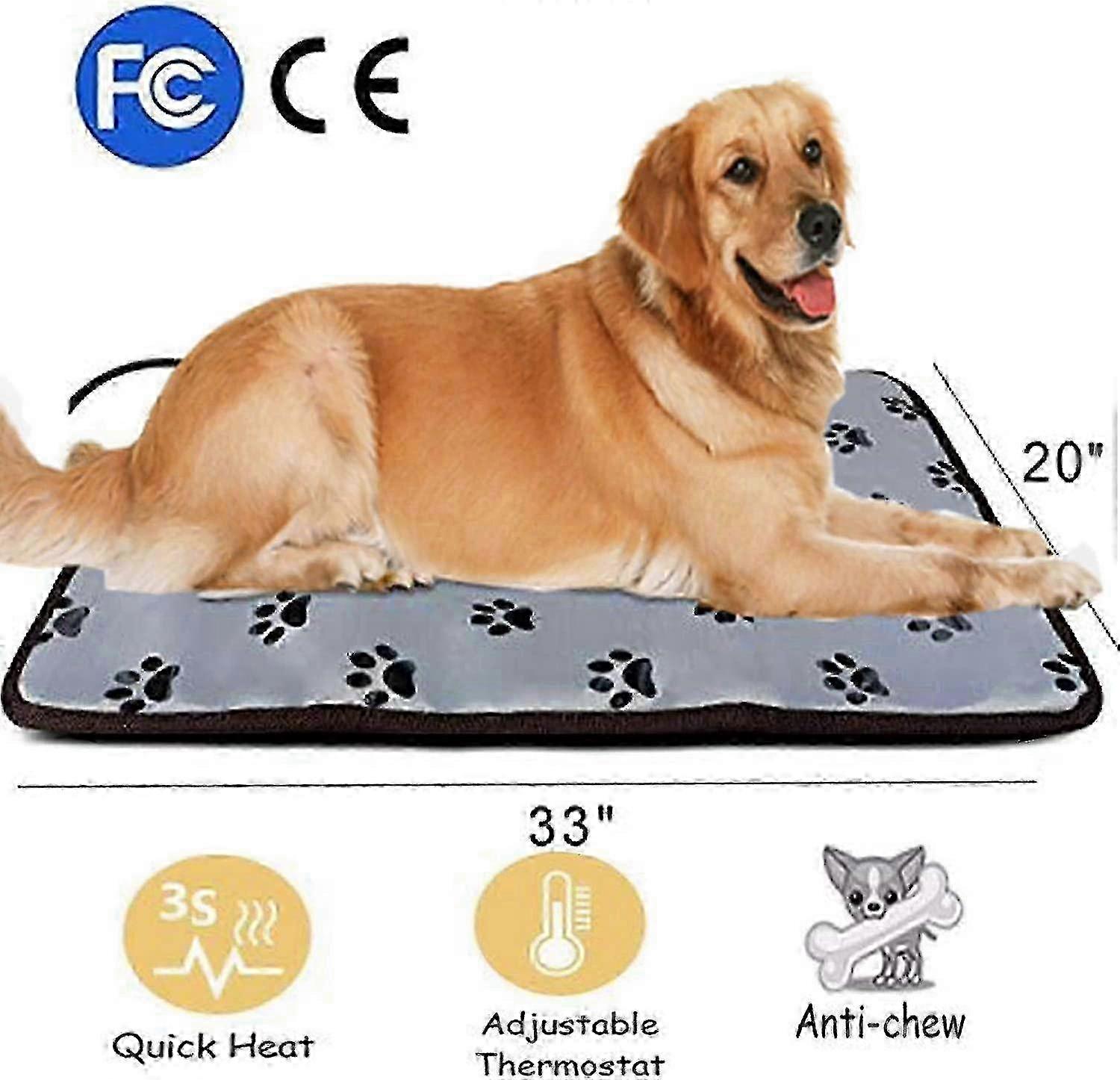 Utomhus Extra stor husdjursvärmedyna utanför XL elektrisk värmematta ...