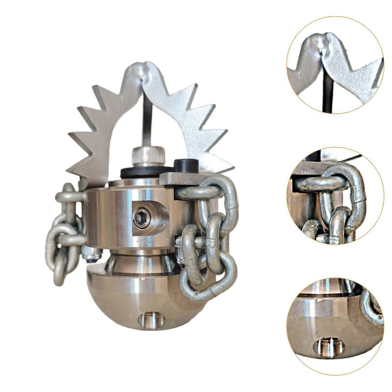 Sewer Nozzle Sewer Jetter Nozzle Rotating Drain Cleaner Steel Pipe ...