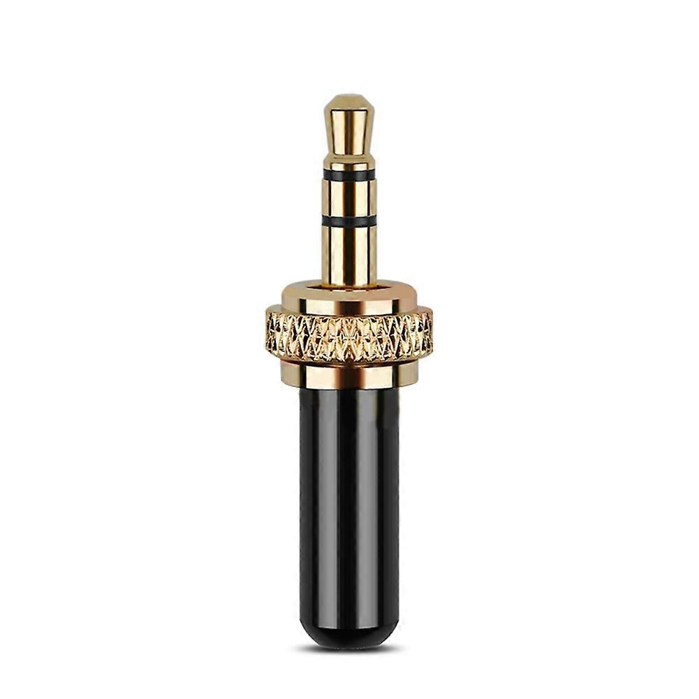 5Pcs 3.5mm Plugs Metal Connector Mini 3.5mm Screw Lock Stereo Jack Plug ...
