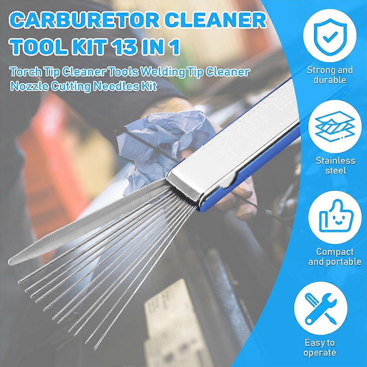 13 in 1 Torch Tip Cleaner Tools Welding Tip Cleaner Nozzle Cutting ...