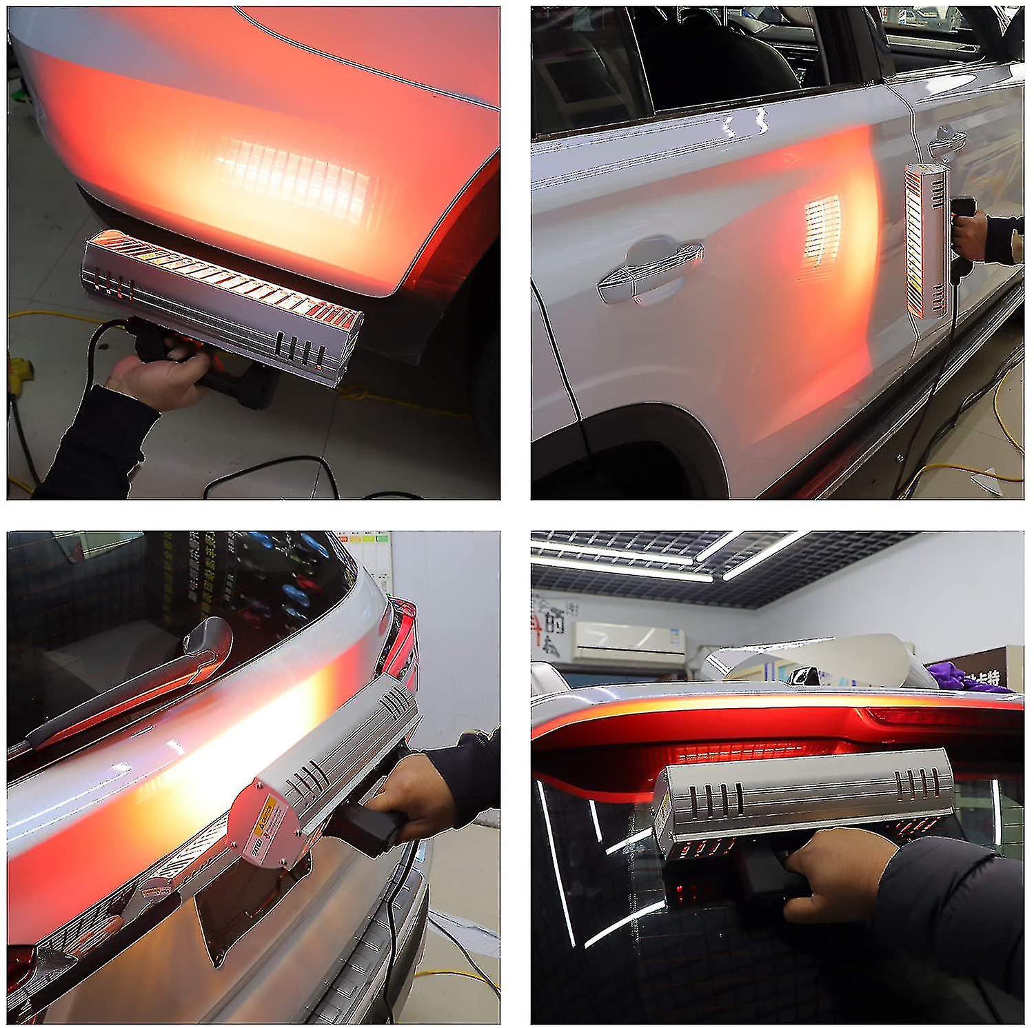 Handheld Infrared Paint Curing Lamp 1000w Shortwave Infrared Paint Lamp ...