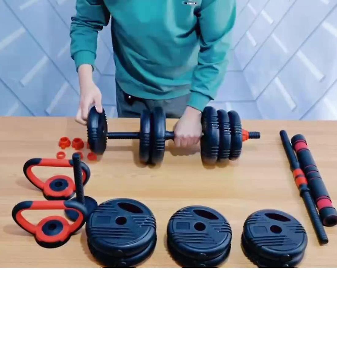 Dumbbell Extension Bar 40cm Arm Strength Training Barbell Joiner ...