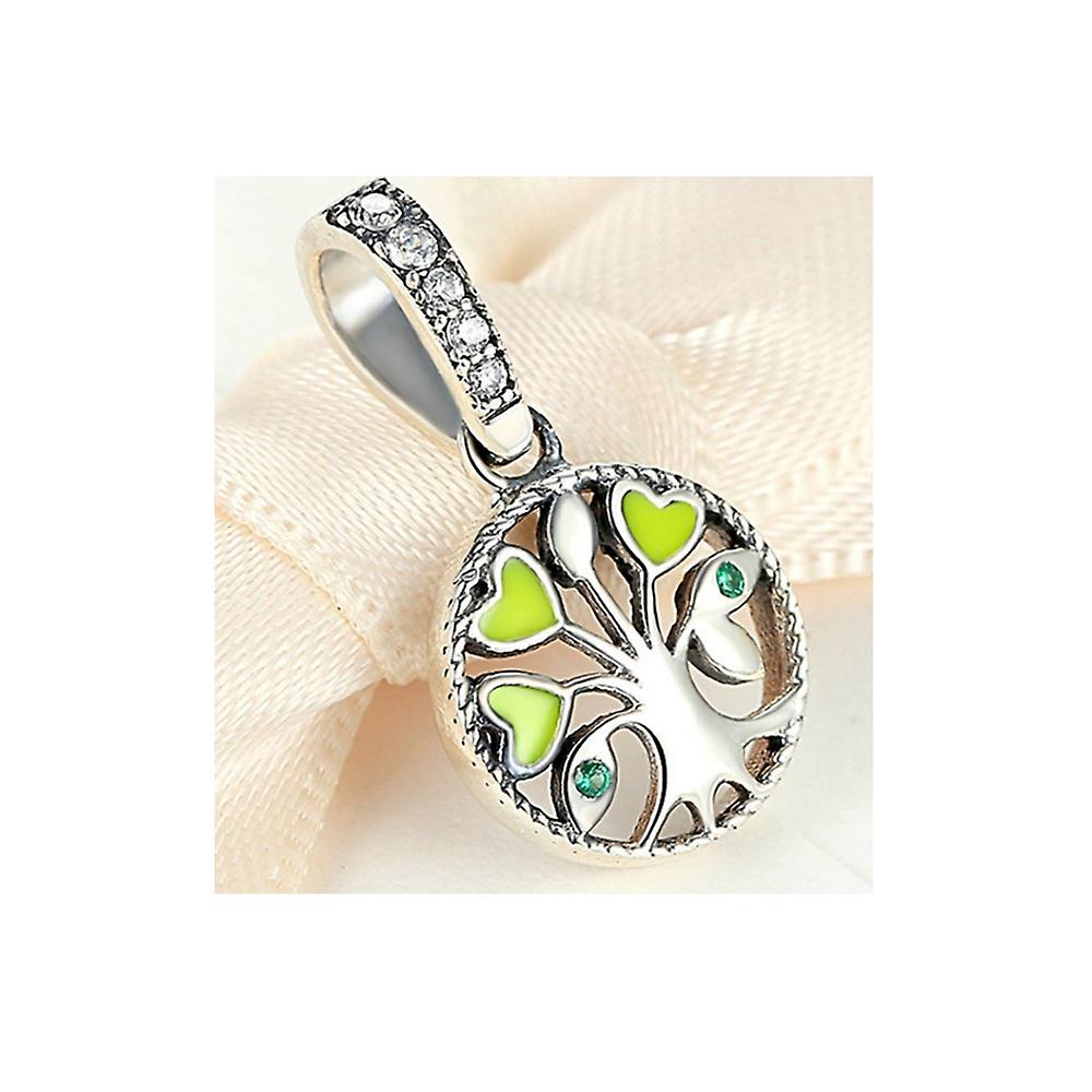 Bead for life tree charms Crystal green and white | Fruugo UK
