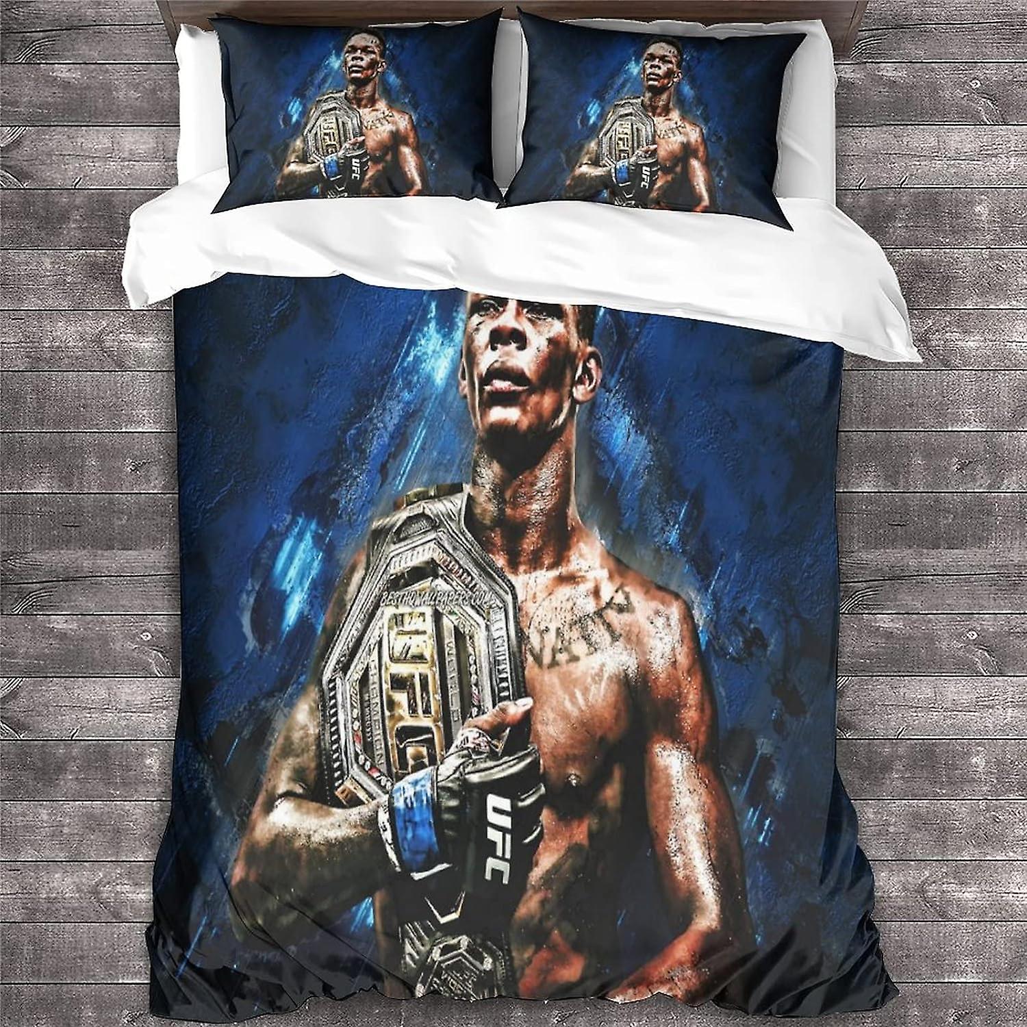 GENBAK UFC Duvet Cover MMA Bedding Set 3D Fighter Soft Comforter Quilt ...