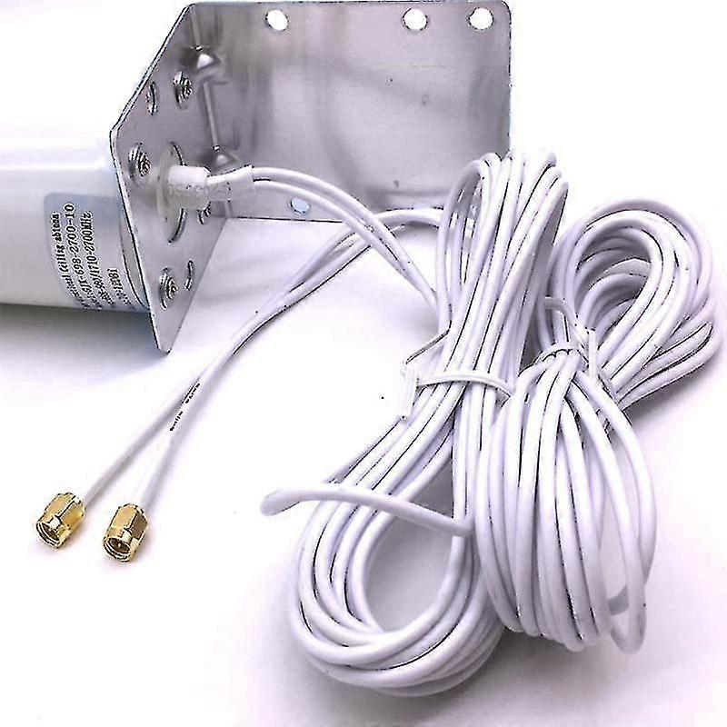 Router Antenna Duals Sma Male 3g 4g Lte Outdoor Fixed Bracket Wall ...