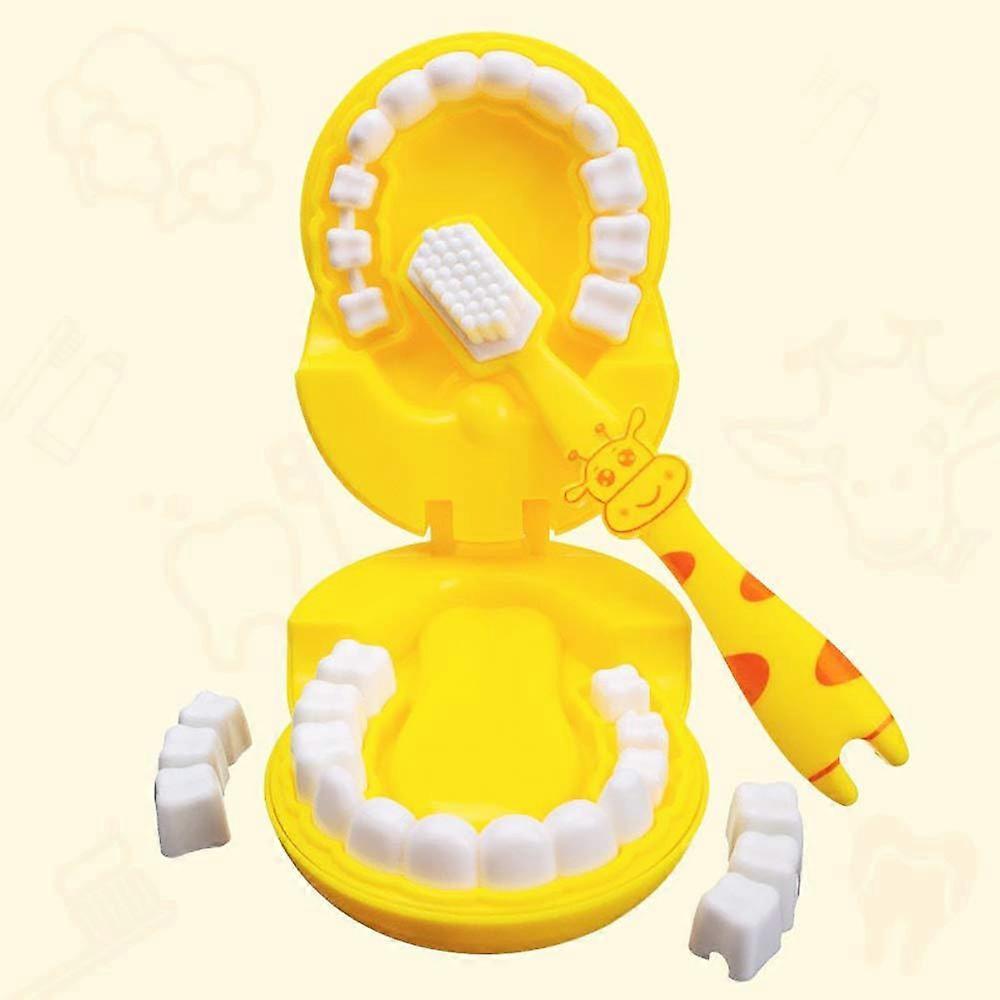Education Brushing Toys Children Role Play Toys Cute Giraffe Early ...