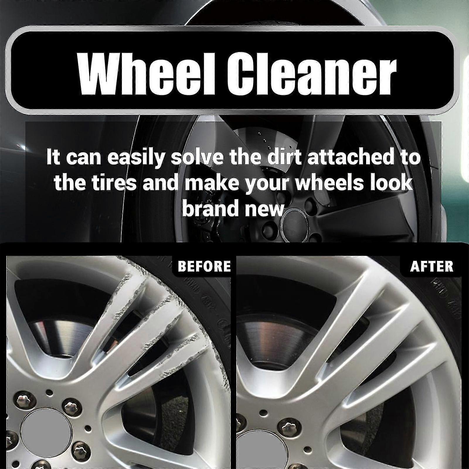 Non-Acid Wheel Cleaner, 120ml Powerful Wheel Cleaner Perfect For ...