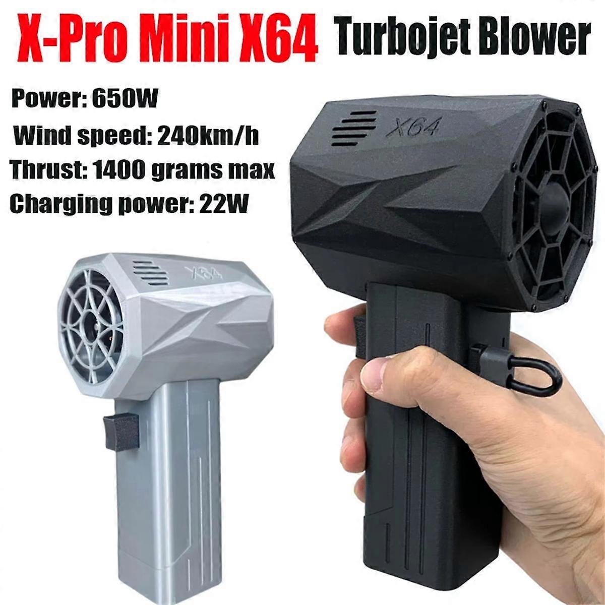 650W High Speed Turbo Blower X- Pro Mini X64 Violent Turbo Fan 64mm Turbo Jet Fan Brushless ...