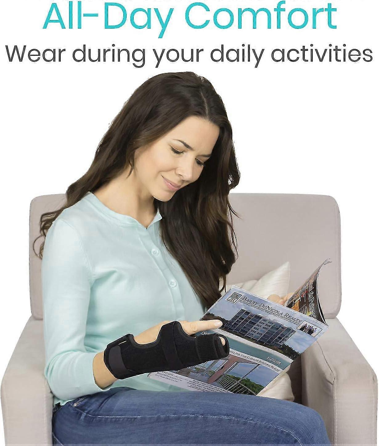 Finger Splint - Supports Pinky, Ring, Middle Metacarpals And Knuckles ...