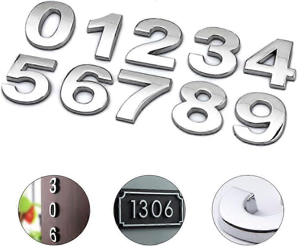Letter Box House Number Sticker 0 to 9 Street Number Address Design ...