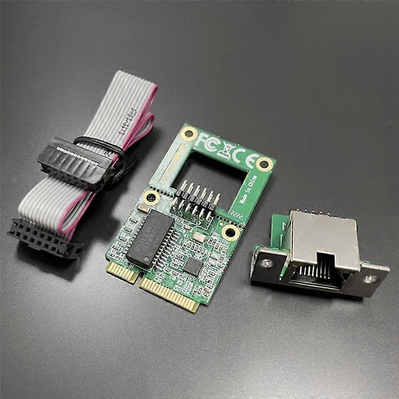 New Mini PCI-E Network Card 1000Mbps Gigabit Ethernet NIC Adapter ...