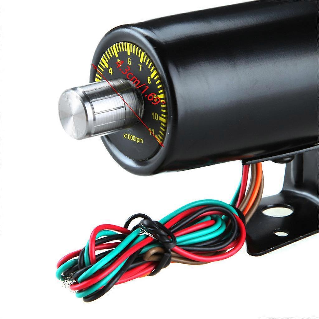 Tachometer RPM Tacho Gauge Shift Light Lamp Warning light 1000-11000 ...