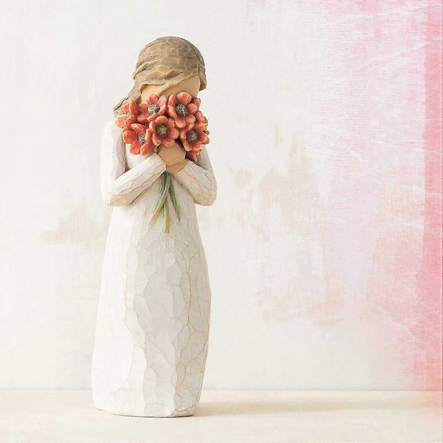 Simple Joys Figurine, Natural,Surrounded by Love Figurine, Synthetic ...