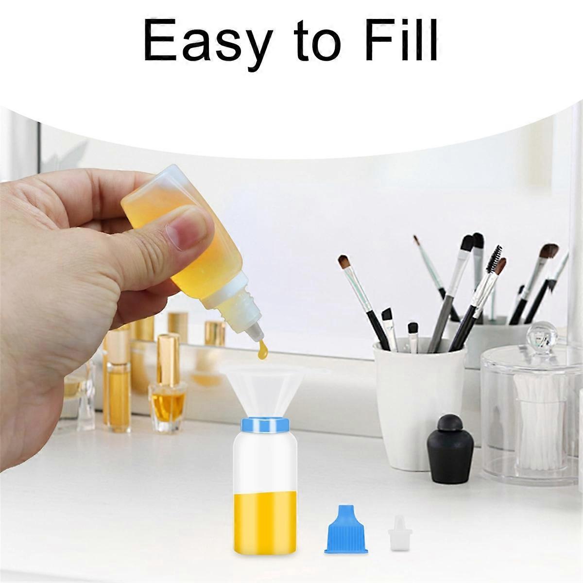 50Pcs Small Empty Squeeze Dropper Bottles Plastic Thin Tip Dropper ...