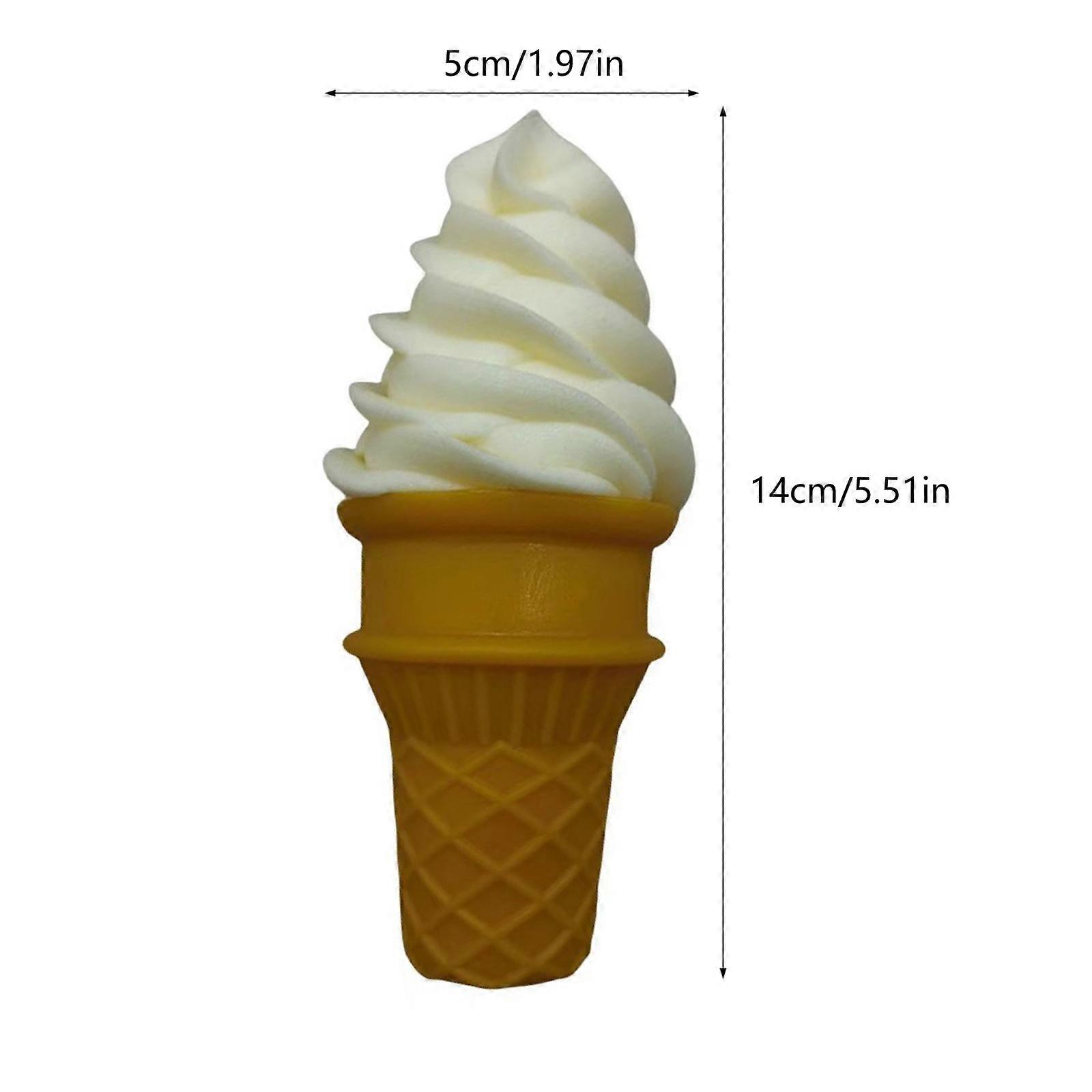 Ice Cream Model Ice Cream Cone Model Toy Simulation Food Simulated Food ...