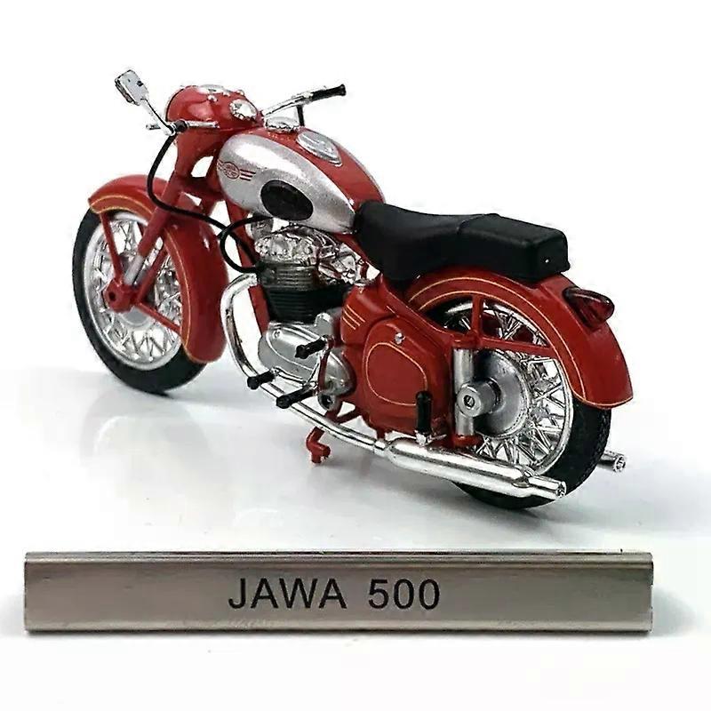 Diecast 1:24 Scale JAWA 500 Motorcycle Alloy Simulation Car Model ...