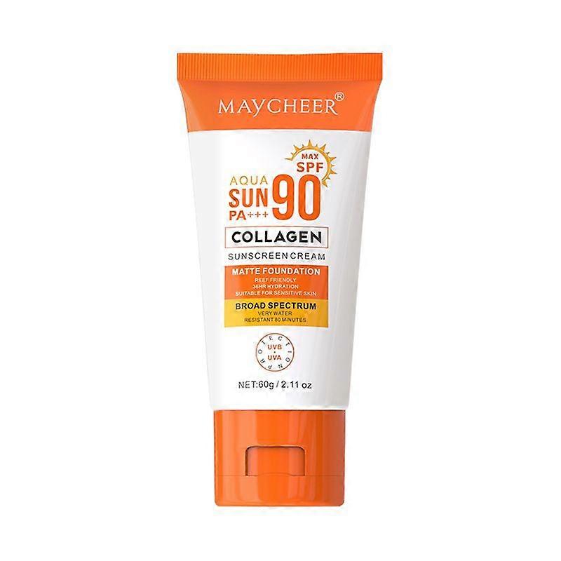 Collagen Sunscreen SPF 90 PA+++, Sun Cream Face Moisturiser | UV Ultra ...