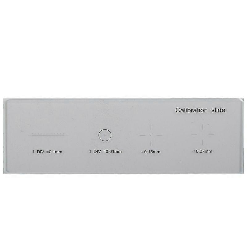 0.01mm Microscope Slides Reticle Calibration Slide Ruler ...