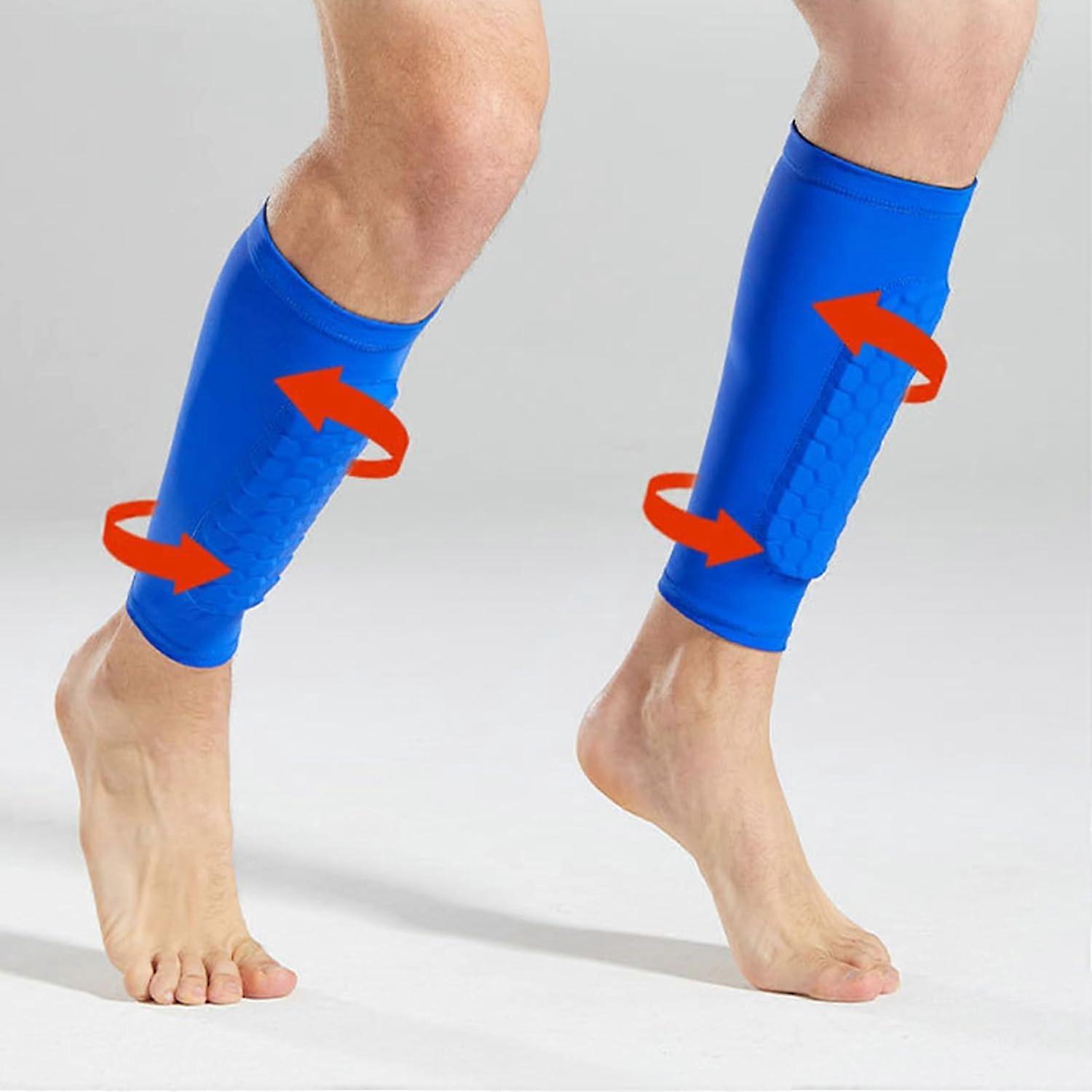 football shin guard shin pad for youth adults calf compression sleeve ...