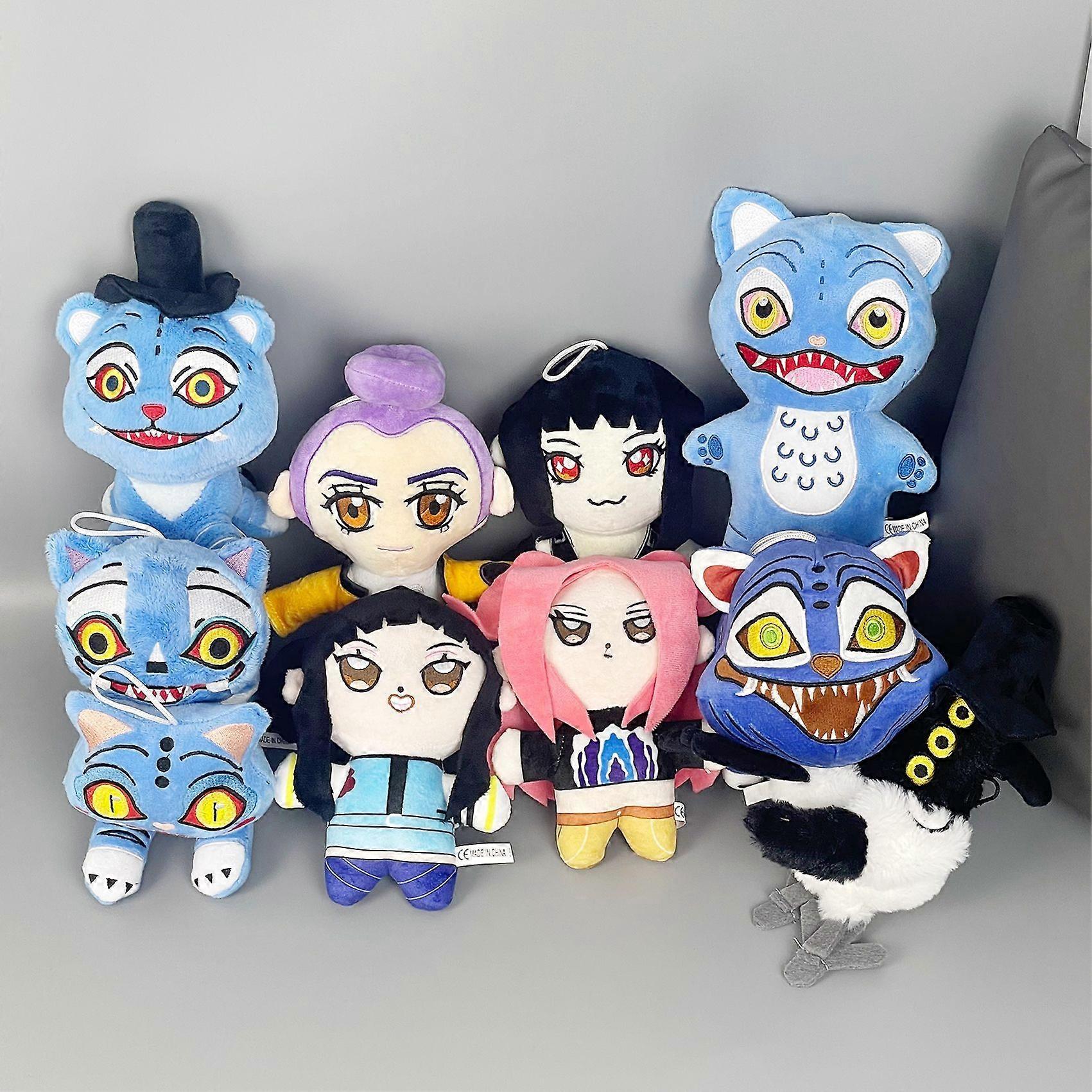 Kpop Demon Hunters Purple Tiger Plush K Pop Demon Hunters Dolls Rumi ...