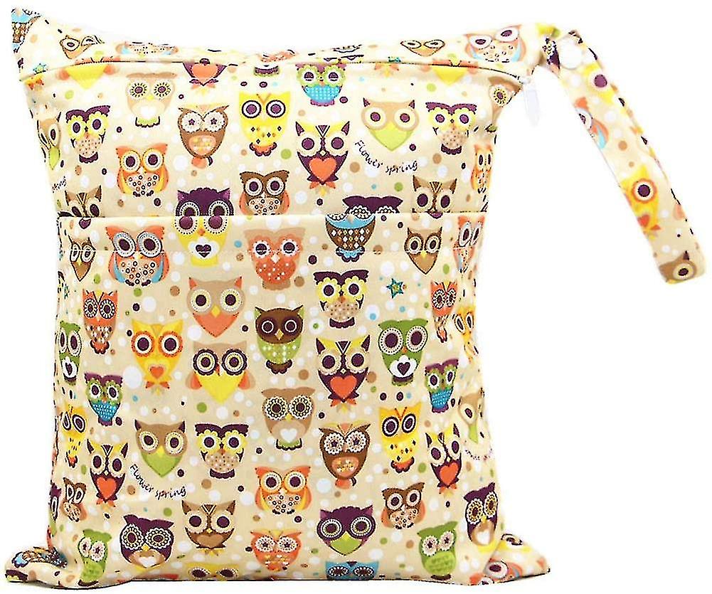 Waterproof Washable Zipped Reusable Diaper Bag Diaper Storage Bag Nappy ...