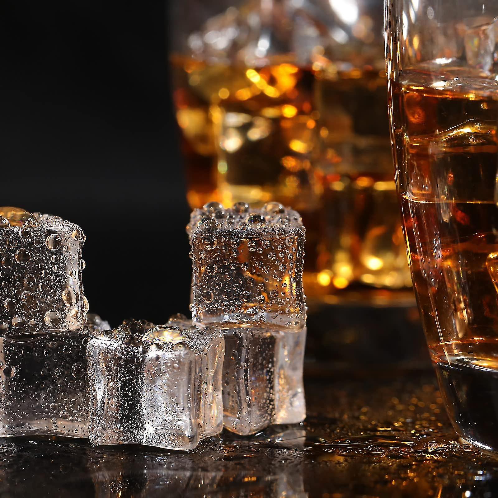 100 stuks duidelijke nep-ijsblokjes vierkante acryl edelstenen acryl ...