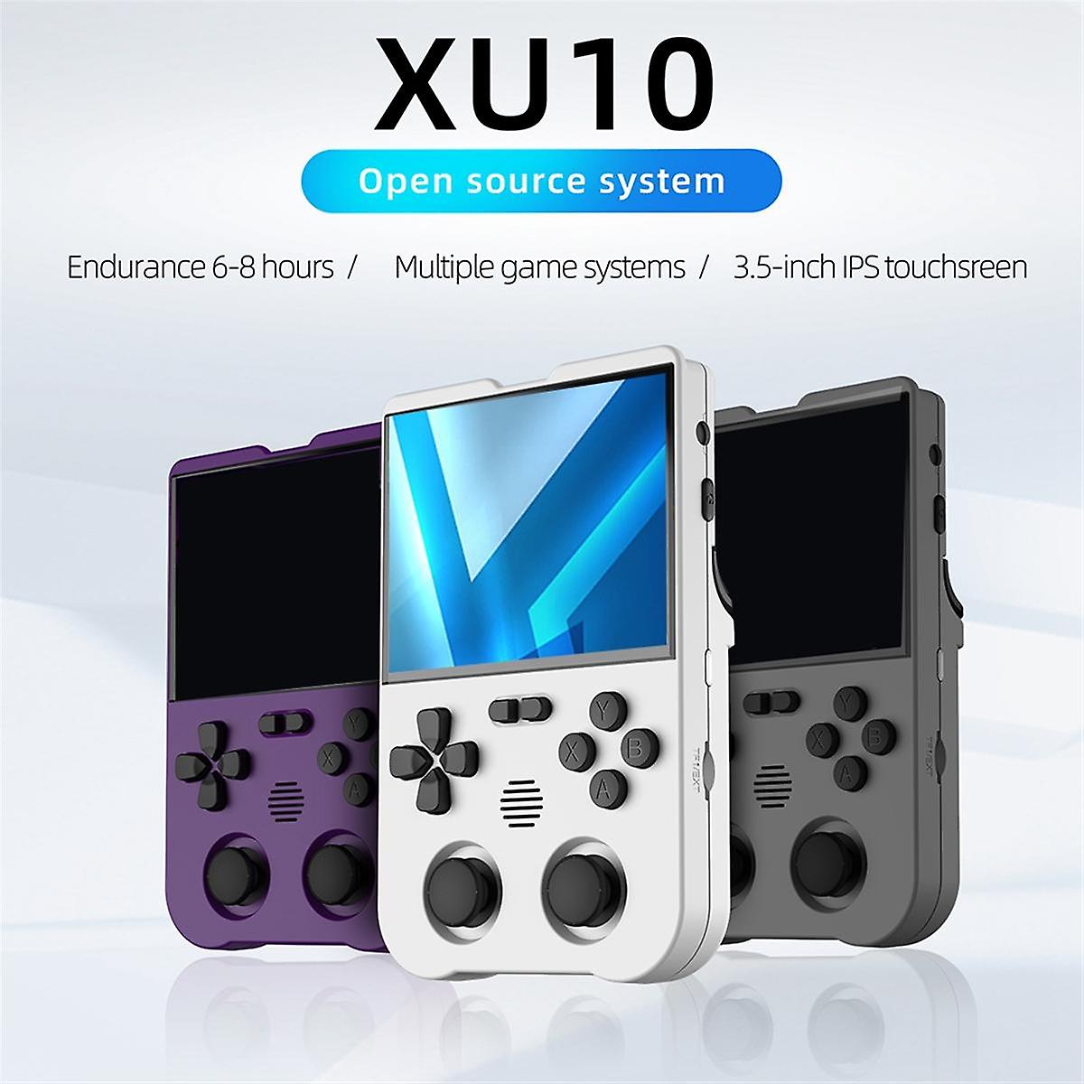 Xu10 Game Console 3.5 Inch Ips Screen 128g Arcade Retro Dual Joystick ...