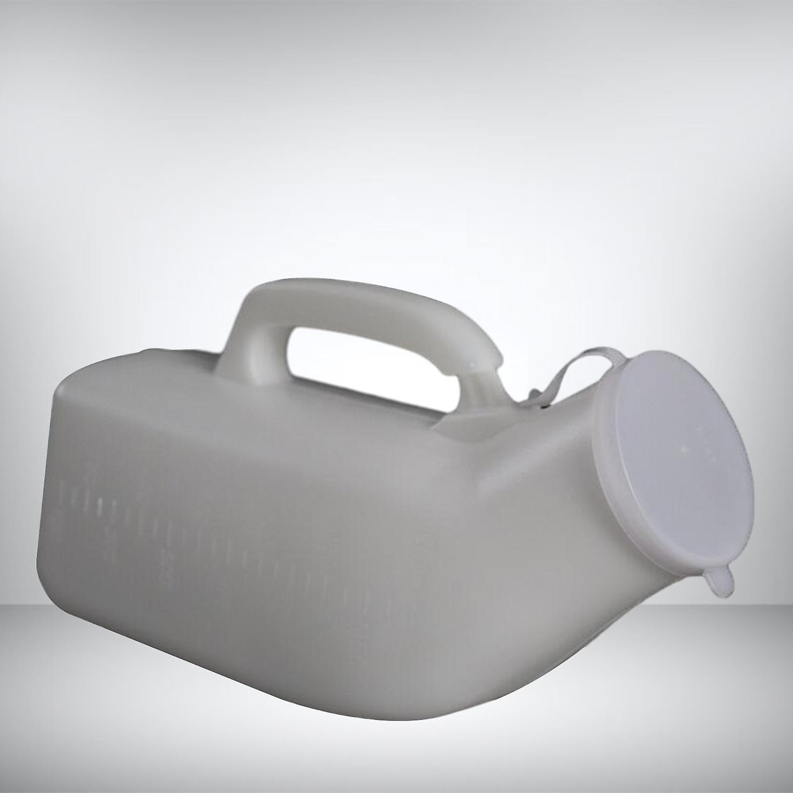 Men Pee Bottle,Men Potty,with Lid Handle,Lightweight Pee Collection Pot ...