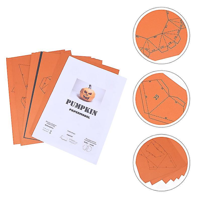 2pcs Pre-cut Pumpkin Mask For Halloween Decorations | Fruugo UK