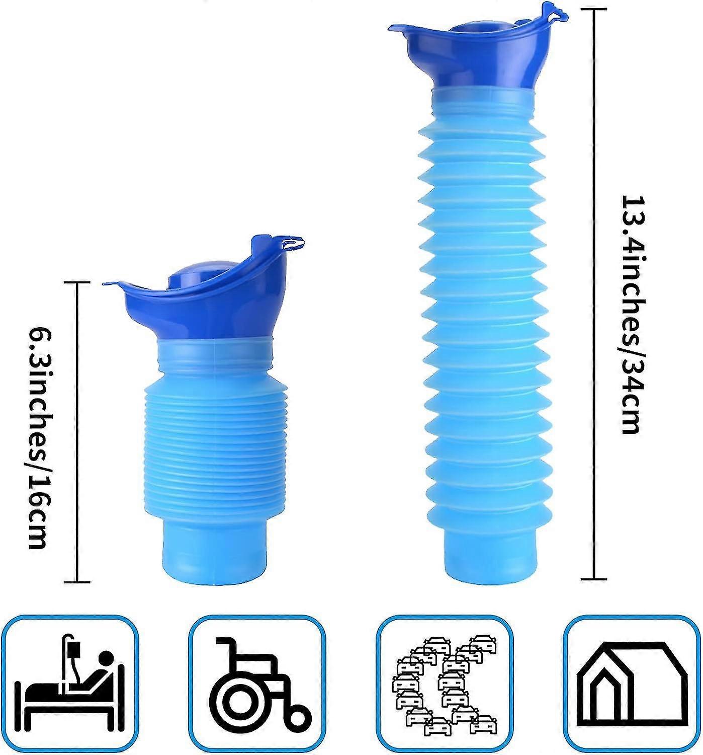 Urine Bottle, Portable Mobile Toilet Potty Pee Urine Bottle, Reusable ...