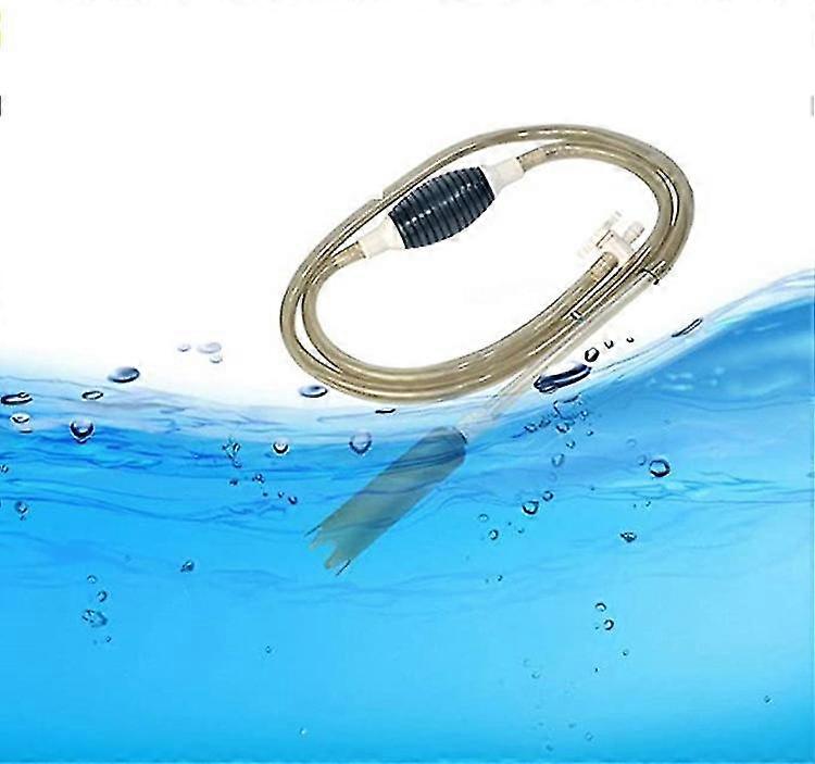 Fish tank water exchanger siphon change water pipe pumping sand washing ...