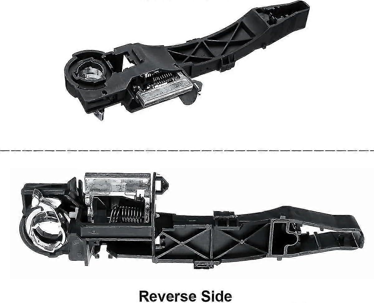 Left Side Exterior Door Handle Sliding Door Handle with Holder for ...