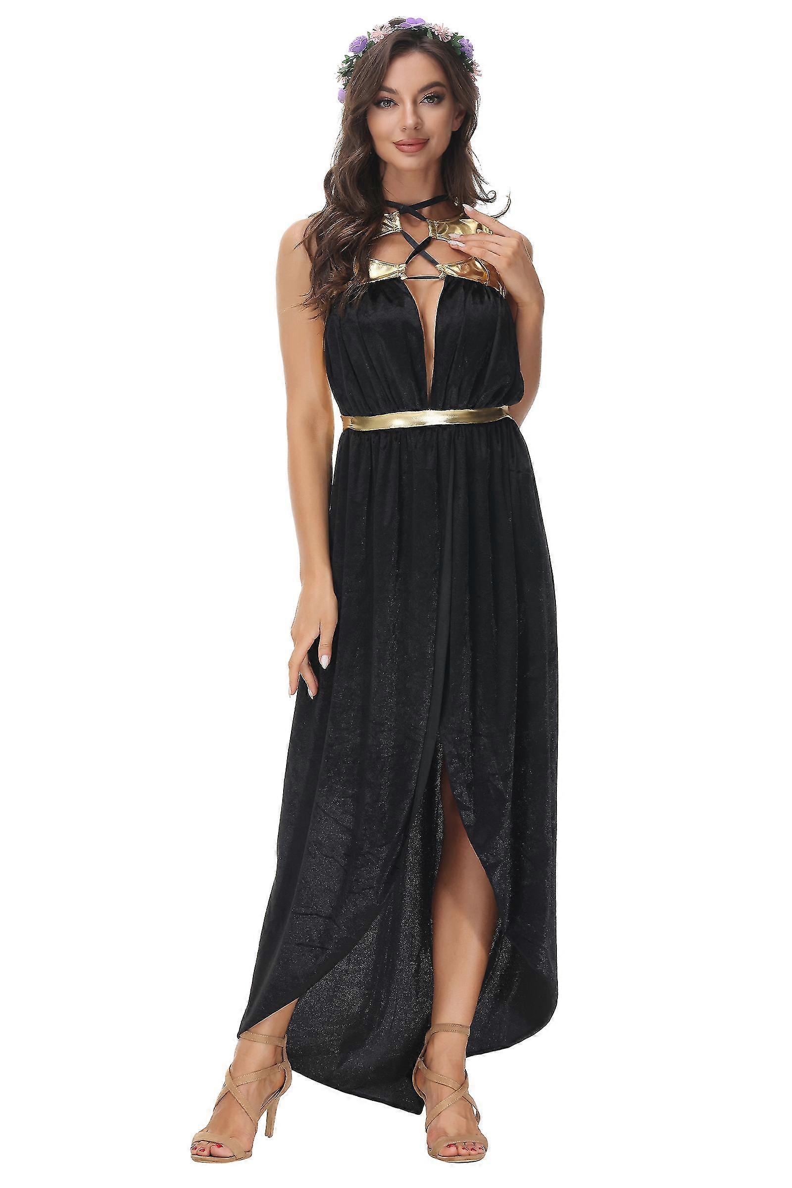 Sexy Egyptian Cleopatra Princess Costume Outfits Ladies Roman Toga Robe ...