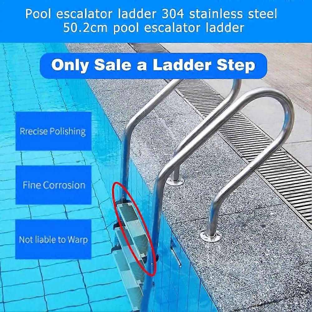 Multi-purpose Swimming Pool Floor Ladder Step Replacement Stainless ...