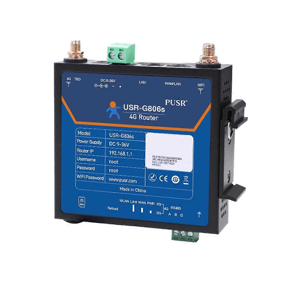 Industrial 4G LTE Router -G806S IoT Device Serial Port LAN To 4G WiFi ...