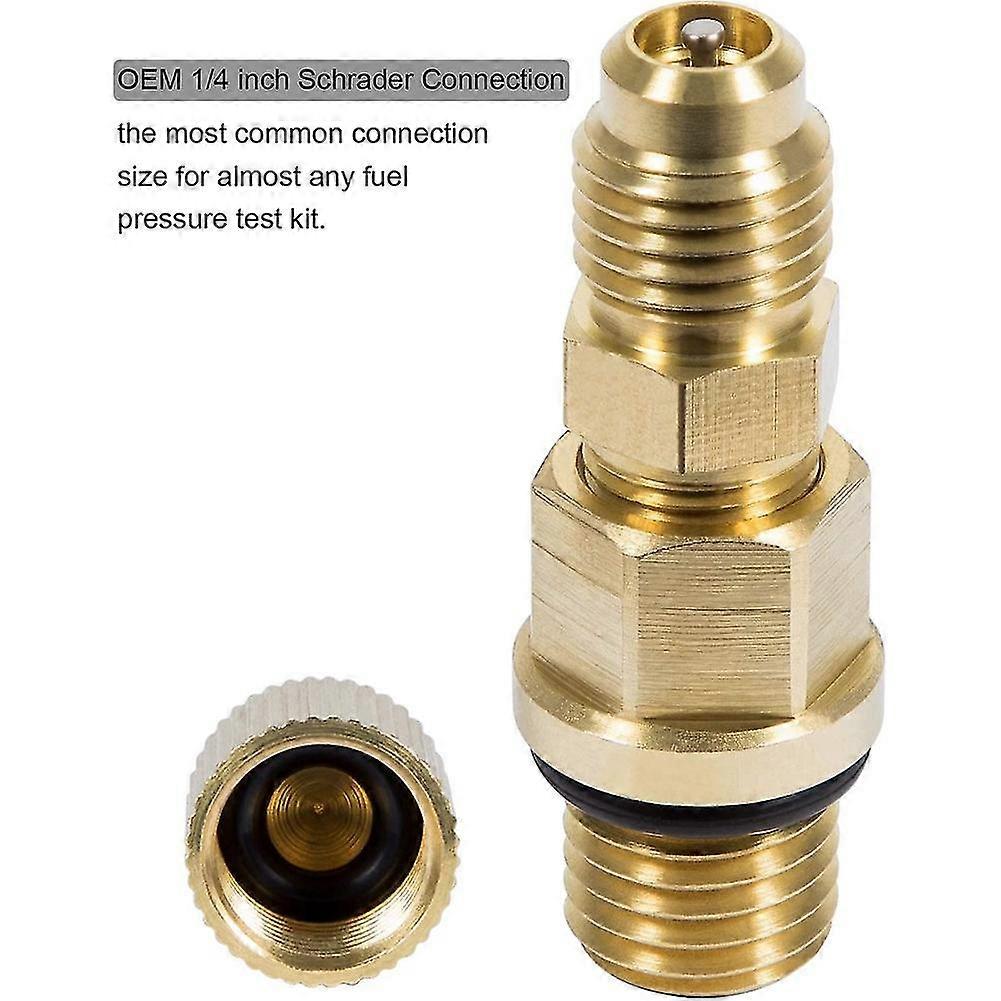 Fuel Pressure Test Fitting Adapter For 6.0l Engine 2003-2010 (with ...
