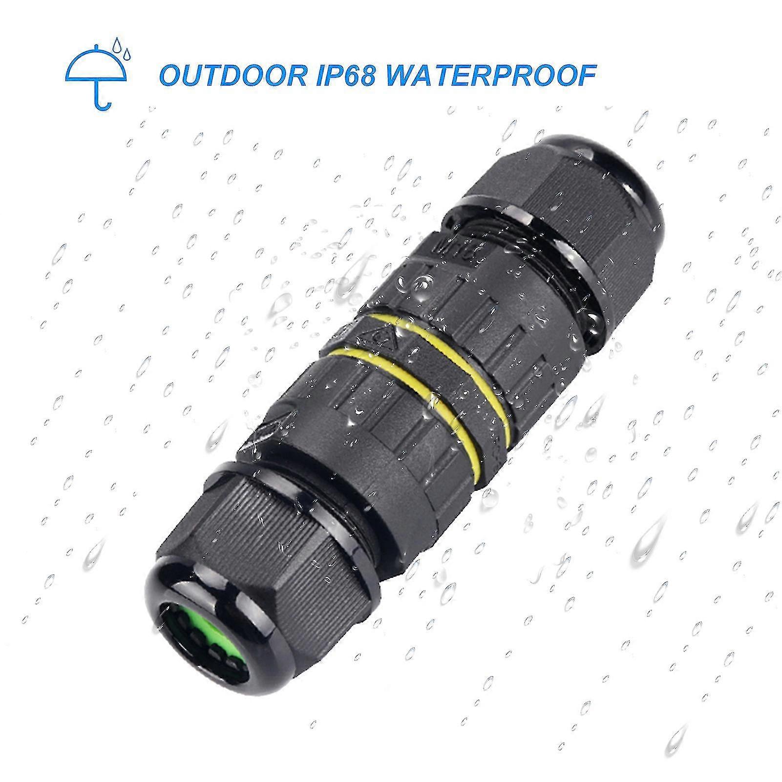 Outdoor Electrical Cable Connector Ip68 Waterproof Junction Box ...