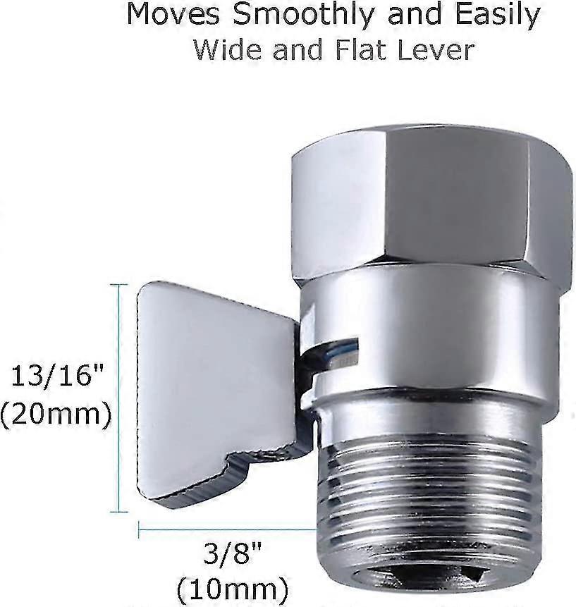 Water Flow Control Valve, Angle Simple Brass Shut Off Valve For ...