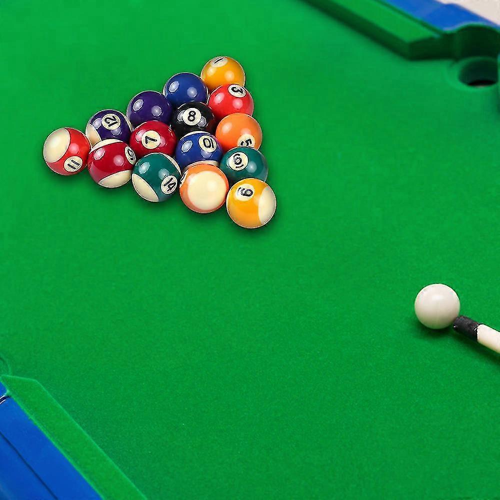 25mm / 32mm / 38mm Children Billiards Table Balls Set Resin Small Pool ...