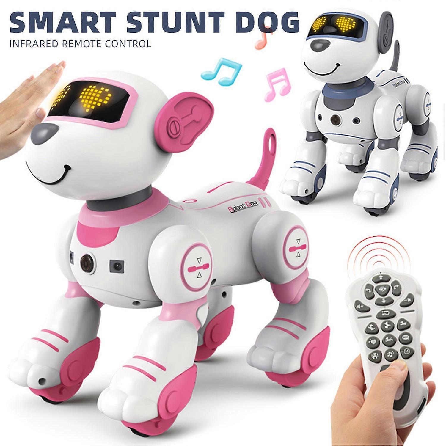 Remote Control Robot Dog Programming Touch-Sensing Interactive 2.4GHz ...