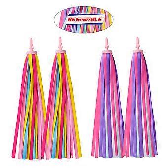 BESPORTBLE 2 Pairs of Bike Streamers Handlebar Ribbon Kids Scooter ...