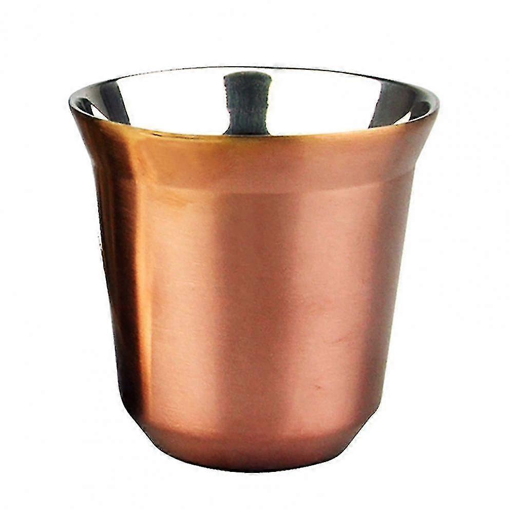80ml Double Wall Stainless Steel Espresso Cup Insulation Nespresso Pixie Coffee Cup Capsule ...