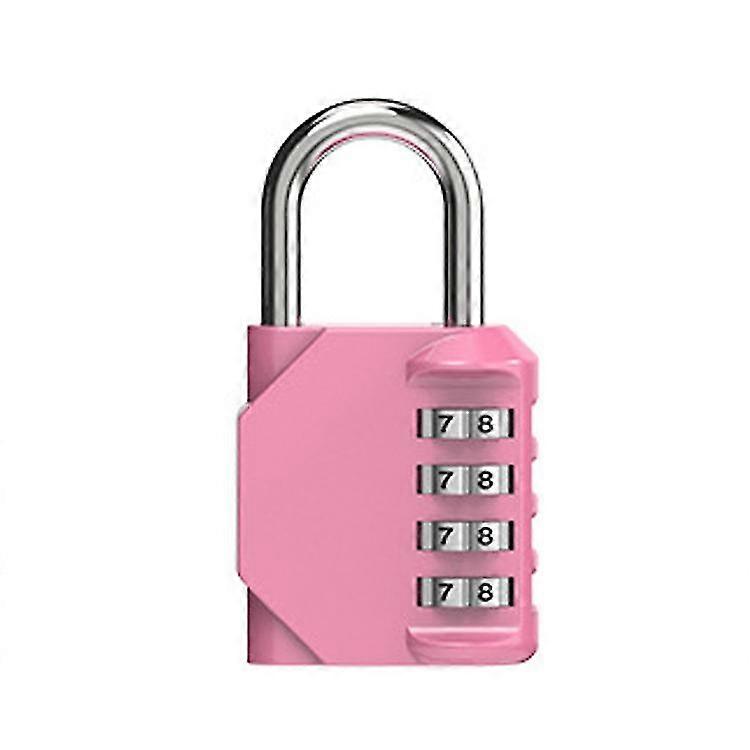 Padlock, Code Padlock, 4 Digit Outdoor Waterproof Resettable ...
