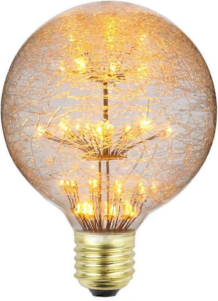 2025 New Fireword Moon RGB LED Bulb E27 Warm White 3W 220 / 240V, Glass ...
