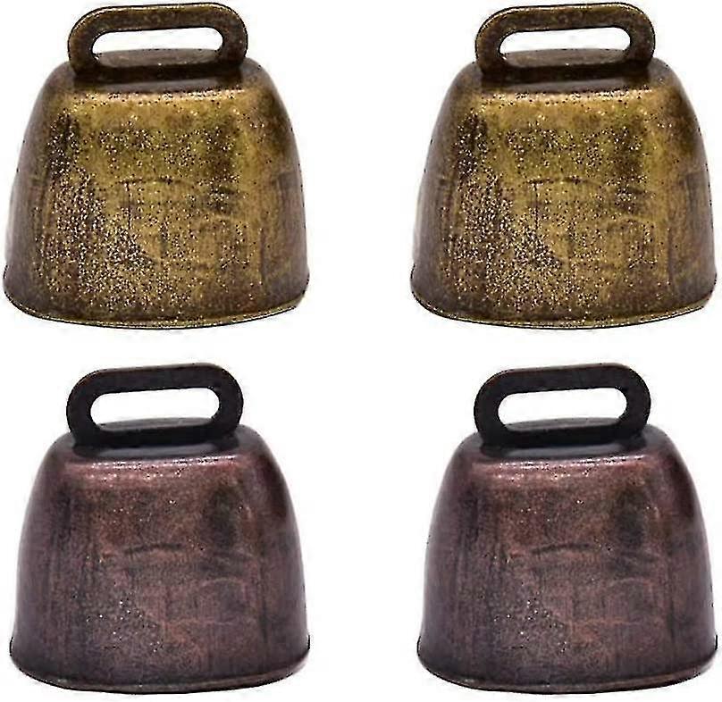 Cow Horse Sheep Grazing Copper Bells Cattle Farm Animal Loud Bronze ...