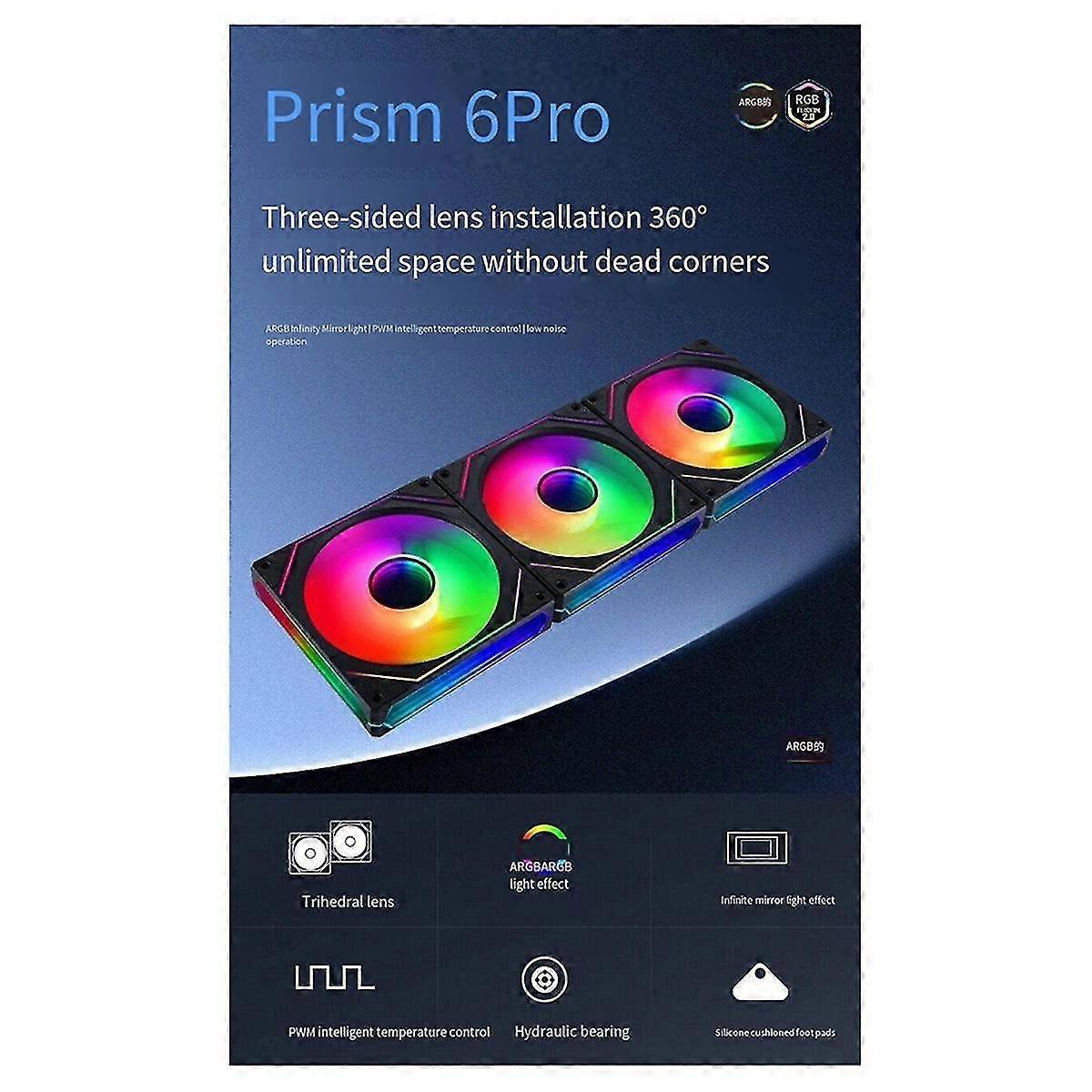 The Fan Side Of The Prism 6pro Chassis Supports Argb Synchronized Pwm ...