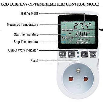 -digital Temperature , Ing Ing Tat Socket Lcd Temperature , 230v For ...
