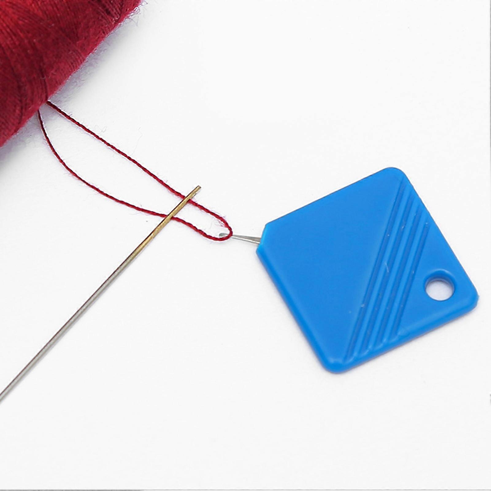 50Pcs Square Needle Threader Hand Sewing DIY Embroidery Cross Stitch ...