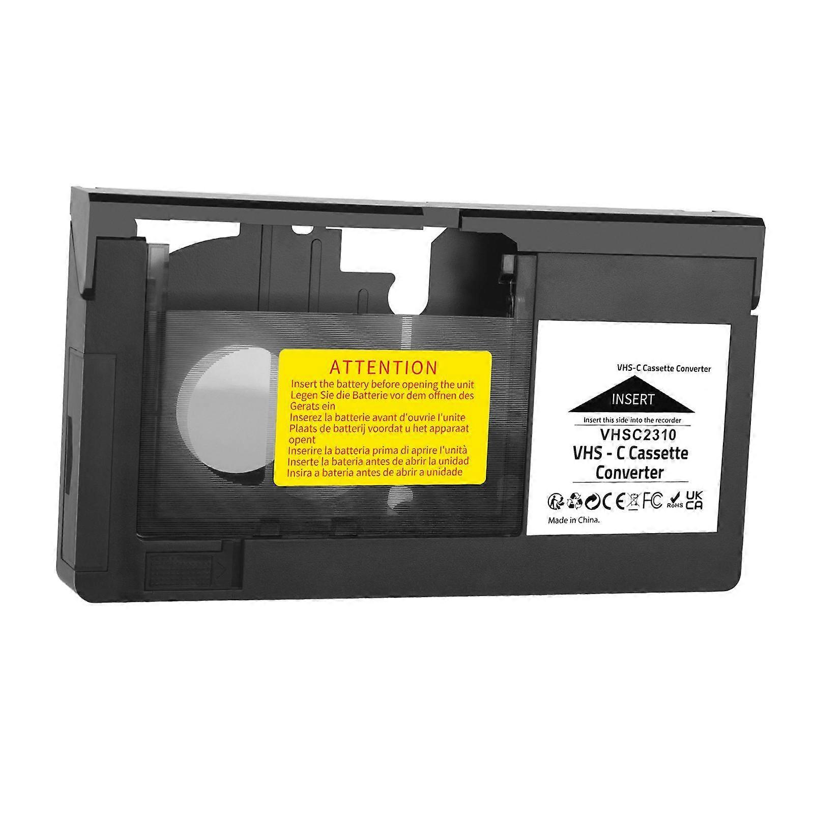 VHS C Cassette Adapter Adaptor Professional Motorized VHS Cassette ...